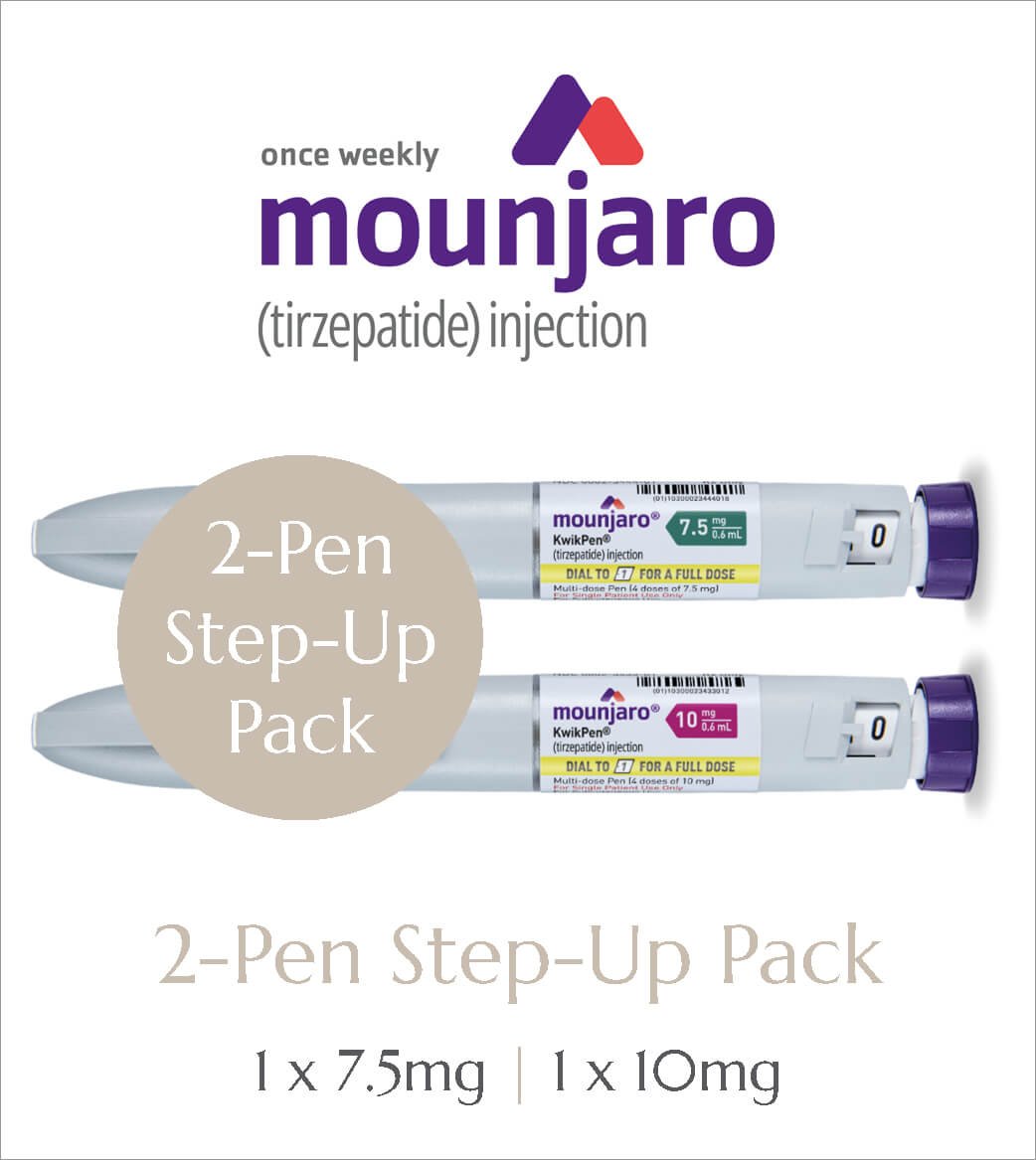 Mounjaro 2 Pen Step-Up Pack (7.5mg & 10mg)