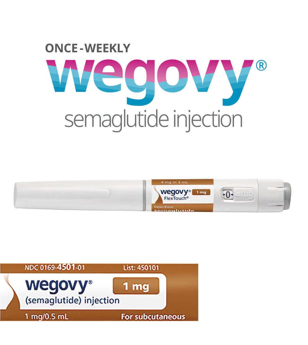 Wegovy 1.0mg Semaglutide Injection | by VSC